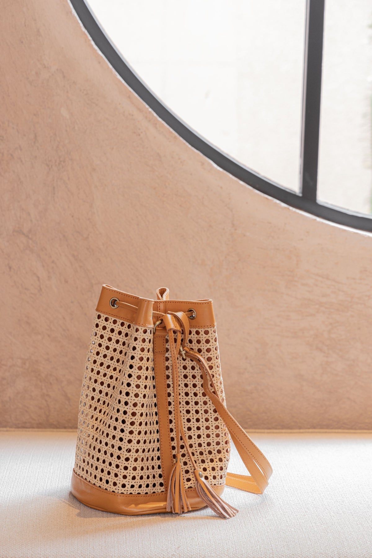 Raja Leather Backpack — Village Thrive